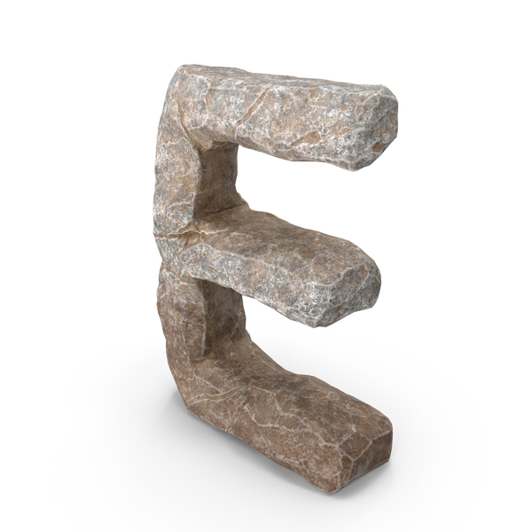 Rock Letter E PNG Images & PSDs for Download | PixelSquid - S12107186A