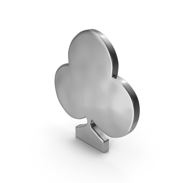 Silver Clubs Poker Symbol PNG Images & PSDs for Download | PixelSquid ...
