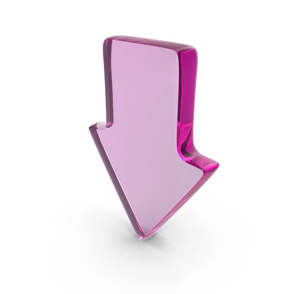 Pink Down Arrows Transparent PNG Images & PSDs for Download | PixelSquid