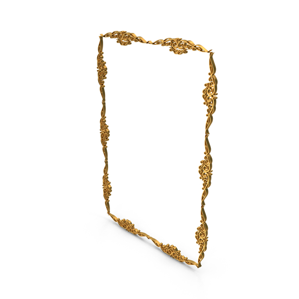 Small Gold Rectangular Border Frame Png Images And Psds For Download Pixelsquid S119305248
