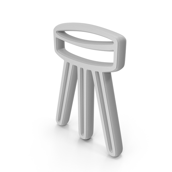 Stool Symbol White PNG Images & PSDs for Download | PixelSquid - S121242296