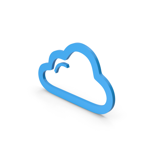 Symbol Cloud Blue PNG Images & PSDs for Download | PixelSquid - S11547960B