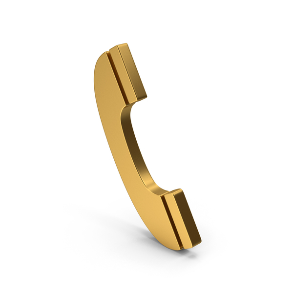 Symbol Phone Call Gold PNG Images & PSDs for Download | PixelSquid ...