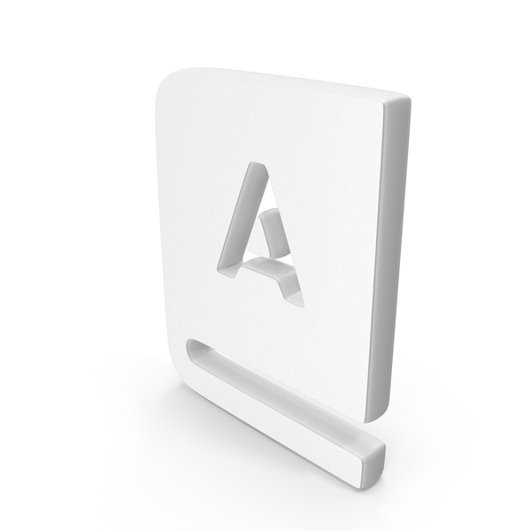 White Alphabet A Symbol PNG Images & PSDs for Download | PixelSquid ...