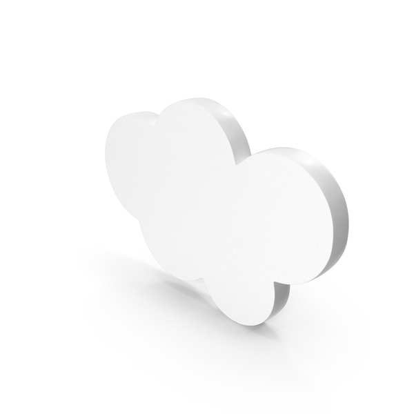 White Cloud Icon PNG Images & PSDs for Download | PixelSquid - S123083642