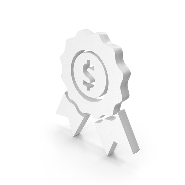 White Dollar Badge Symbol Png Images And Psds For Download Pixelsquid S120236691