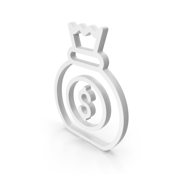White Money Dollar Bag Symbol PNG Images & PSDs for Download ...