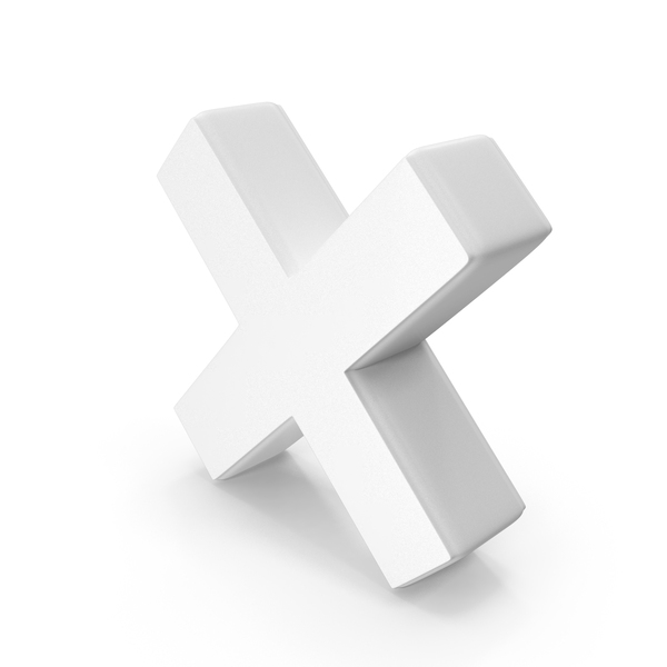 White Multiplication Math Symbol PNG Images & PSDs for Download ...