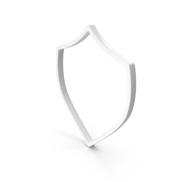 White Shield Outline Icon PNG Images & PSDs for Download | PixelSquid ...