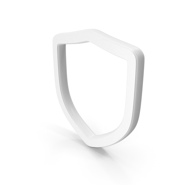 White Shield Outline Symbol PNG Images & PSDs for Download | PixelSquid ...