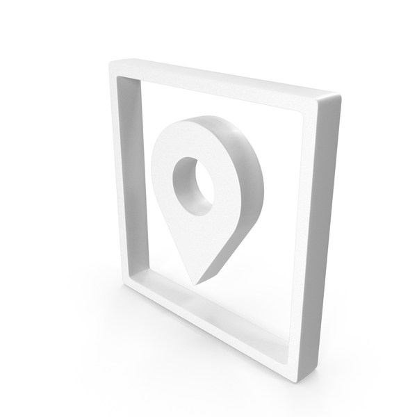White Square Location Symbol PNG Images & PSDs for Download ...