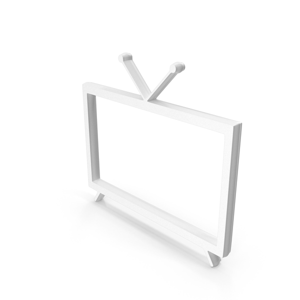 White TV Frame Symbol PNG Images & PSDs for Download | PixelSquid ...
