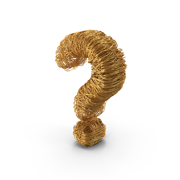 Wire Question Mark Metal PNG Images & PSDs for Download | PixelSquid ...