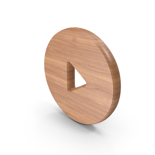 Wood Play Button Symbol PNG Images & PSDs for Download | PixelSquid ...