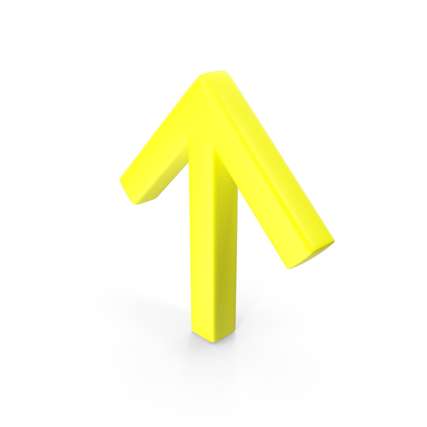 Yellow Arrow Up PNG Images & PSDs for Download | PixelSquid - S122472803