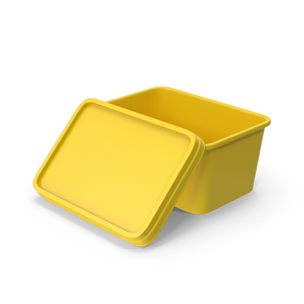Yellow Open Food Container PNG Images & PSDs for Download | PixelSquid ...