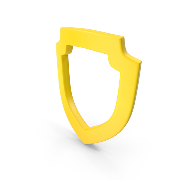 Yellow Shield Symbol PNG Images & PSDs for Download | PixelSquid ...