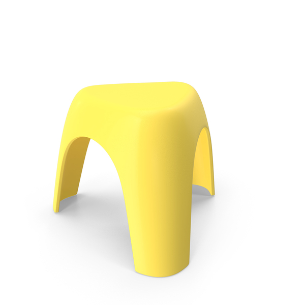 Yellow Small Plastic Stool PNG Images & PSDs for Download | PixelSquid ...