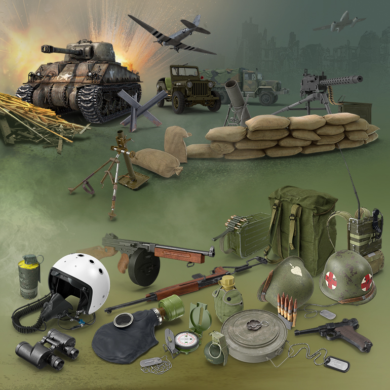 Medieval Combat collection object images available for download ...