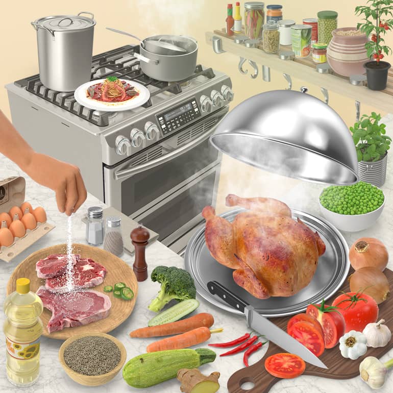 Cook Collection PNG Images & PSDs for Download | PixelSquid