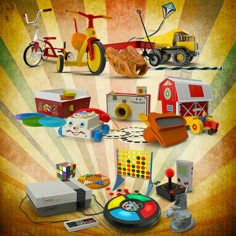 Classic Toys Collection PNG Images & PSDs for Download | PixelSquid