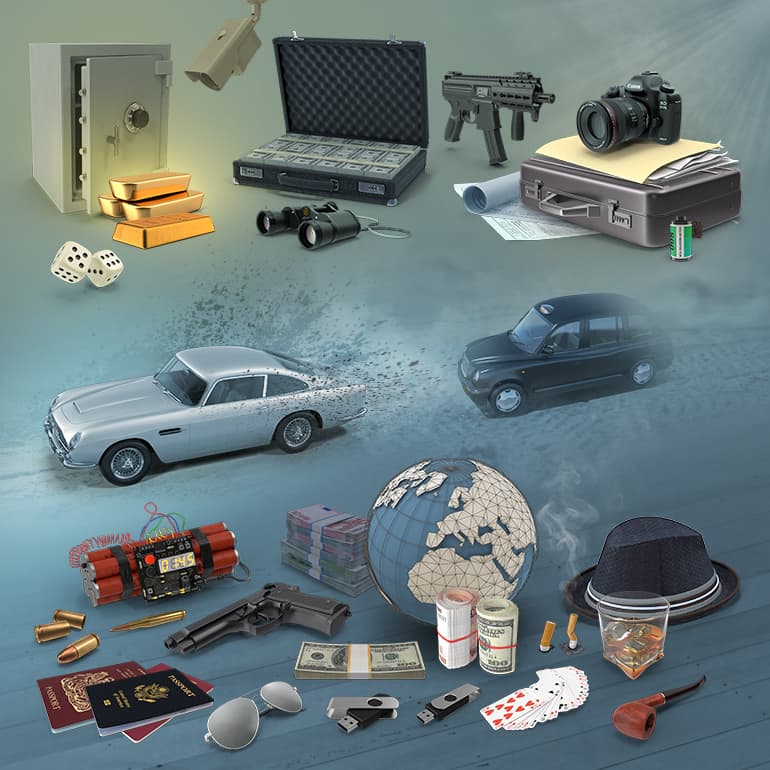 Secret Agent Collection PNG Images & PSDs for Download | PixelSquid