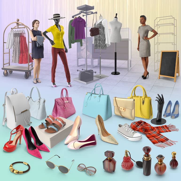Fashion Boutique Collection PNG Images & PSDs for Download | PixelSquid